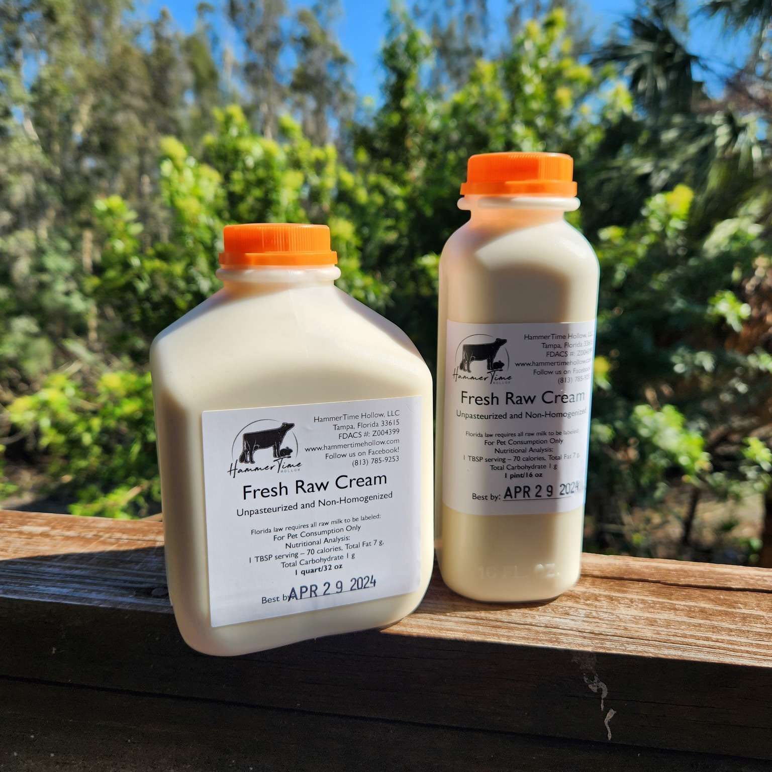 Raw Cows Cream - Quart – Hammertime Hollow LLC